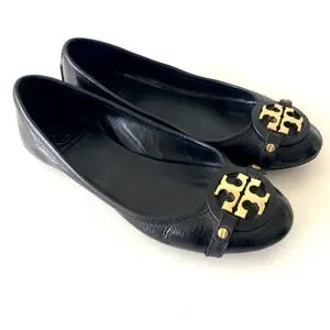 Tory Burch | Shoes | Tory Burch Aaden Ballet Flat Black Patent Leather ...